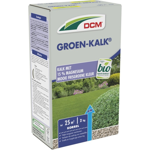 DCM gazon kalk DCM gazon DCM Tuinieren Buiten Gazonkalk | DCM | 25 m² (Magnesiumkalk, 2 kg ...